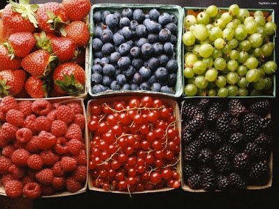 Recette Baies (framboises, mûres, myrtilles) - FRIJE