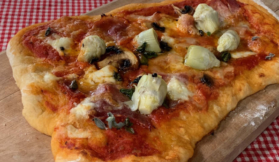 Recette Pizza capriciosa - FRIJE