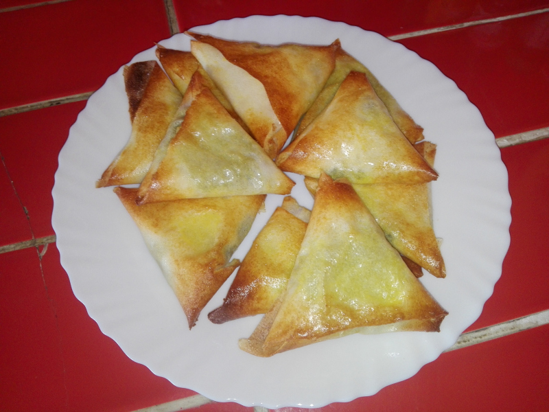 Recette Samousa epinard brandade - FRIJE