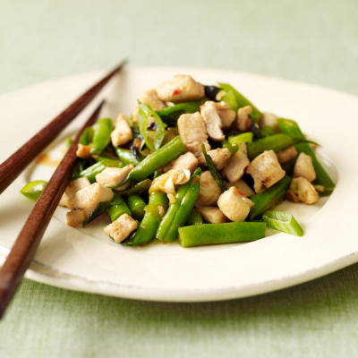 Recette Poulet sauté aux haricots verts | WW 4PB - FRIJE