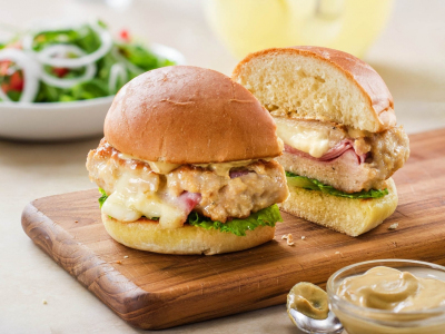 Recette CheeseBurger poulet - FRIJE