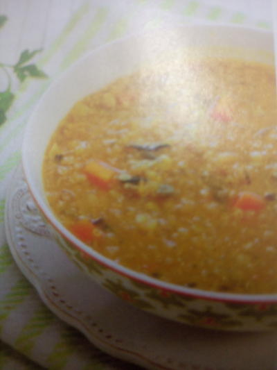 Recette Soupe de lentilles rouge avec quinoa - FRIJE